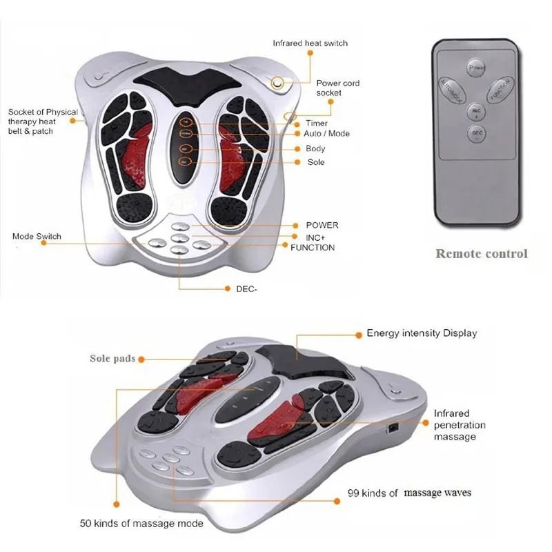 Carefit Electromagnetic Pulse Wave Foot Massager – Spine Masters