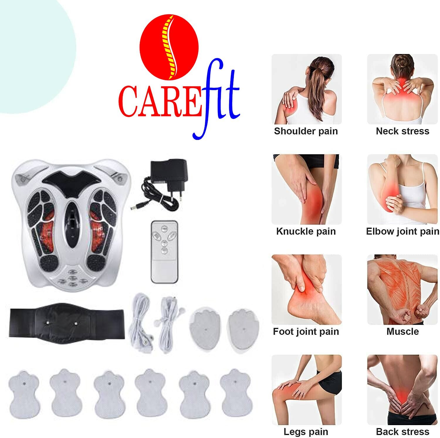 Carefit Electromagnetic Pulse Wave Foot Massager – Spine Masters